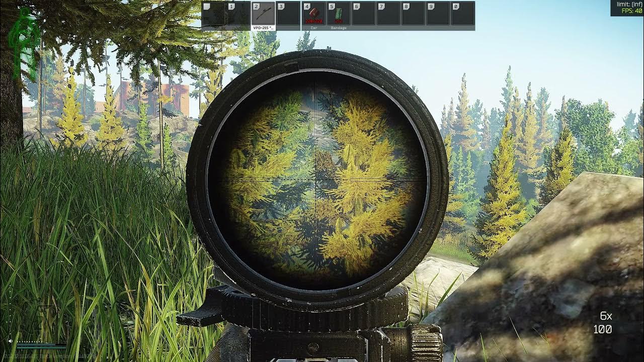 Tarkov | (top right corner) Tarkov 2x forced rendering. Bad PC problems ...