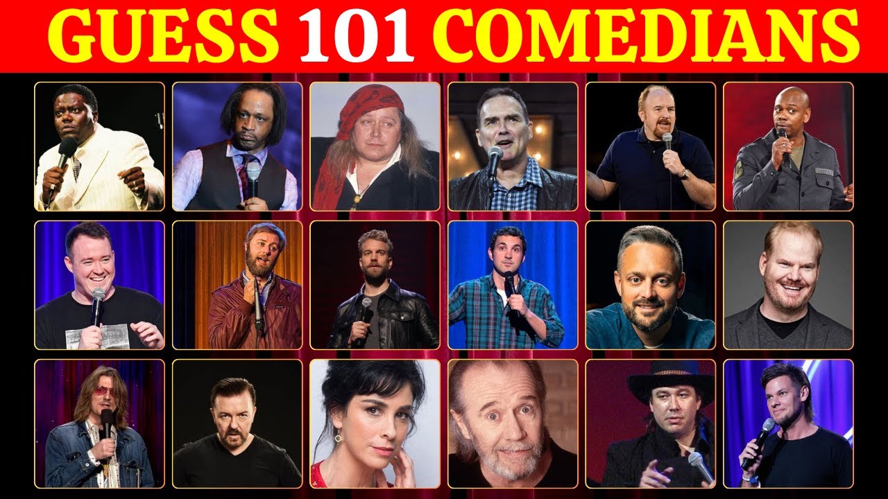 Guess the Stand-Up Comic: Can You Name These Comedy Legends? 🤔😂 - YouTube