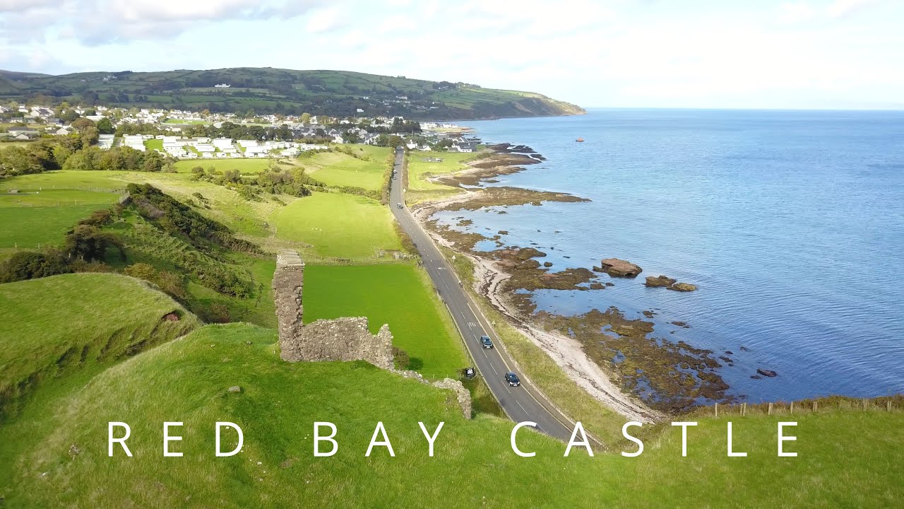 Red Bay Castle Cushendall (4K) - YouTube
