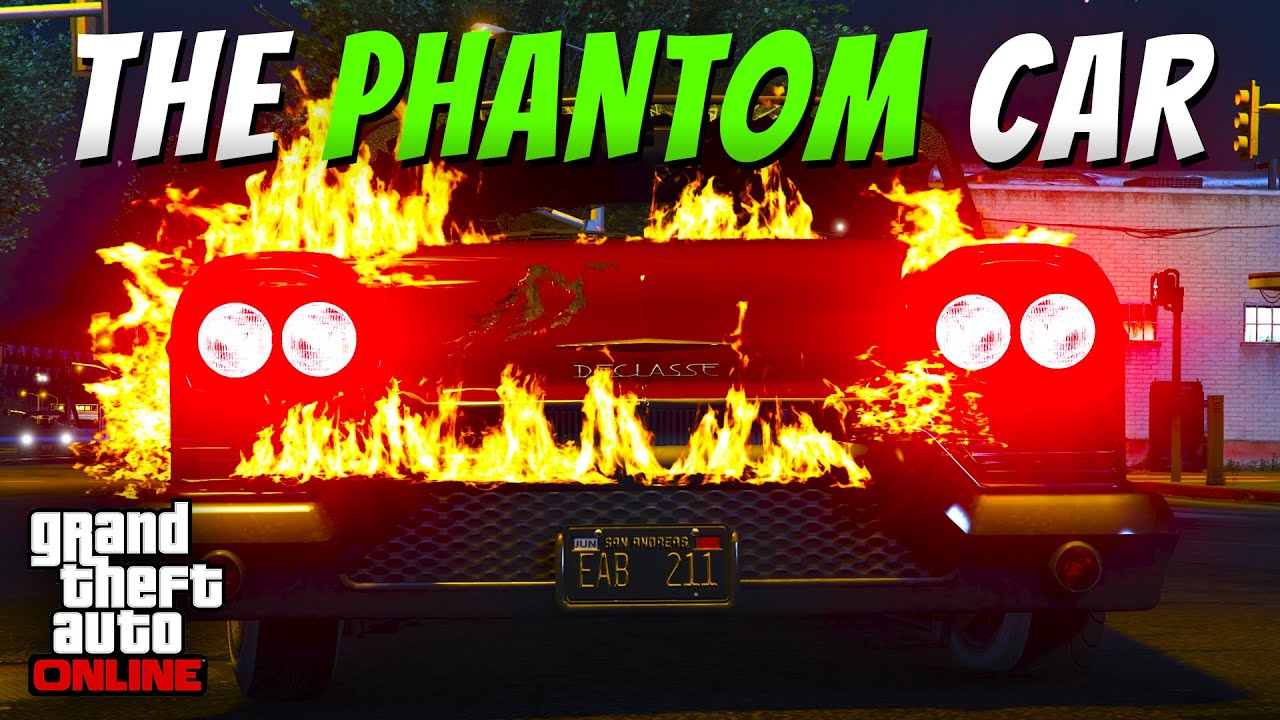 GTA Online Halloween 2021 - The Phantom Car (Special Event) - YouTube