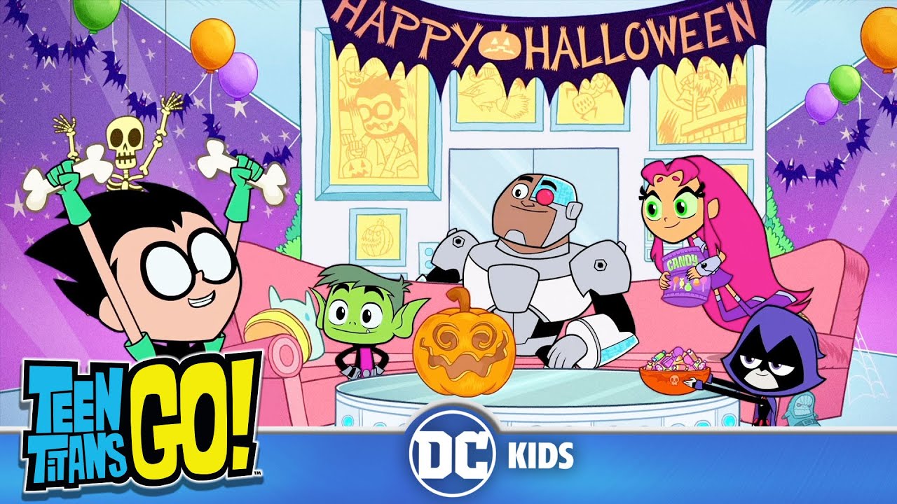 ¡FIESTA DE HALLOWEEN! 🎃 | Teen Titans Go! en Latino 🇲🇽🇦🇷🇨🇴🇵🇪🇻🇪 ...