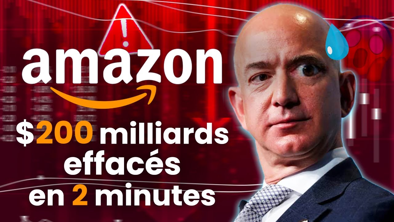Amazon Perd 200 Milliards En 3 Minutes 😱 😳 Plus Que La Capitalisation