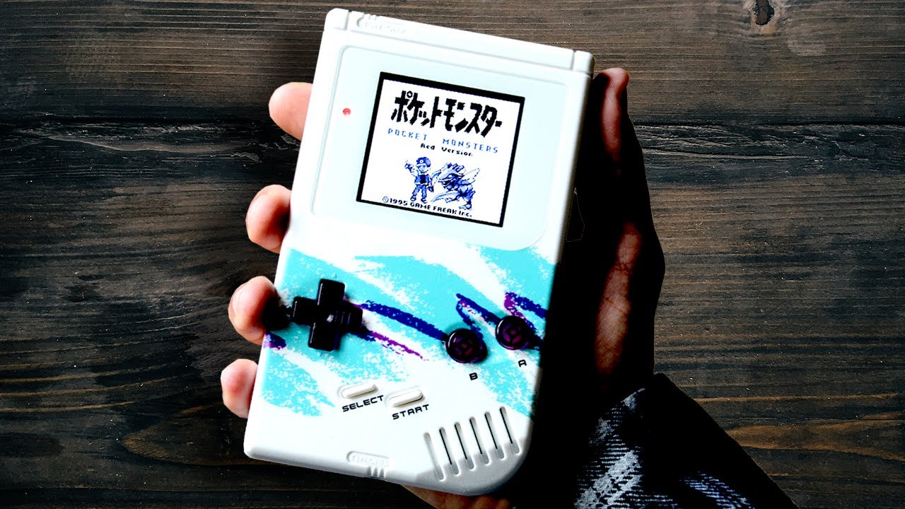 The ULTIMATE Vaporwave Game Boy! - YouTube