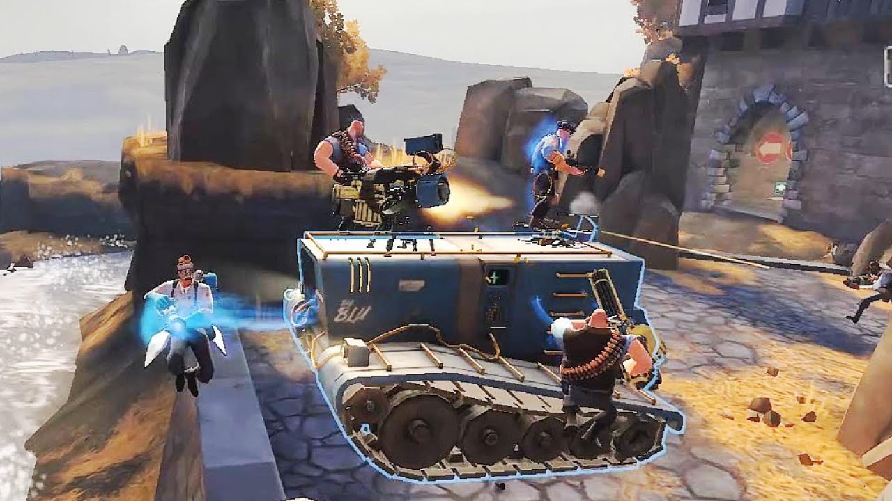 New Payload Map… But It’s a Tank?! (Citadel) | Team Fortress 2 Live ...