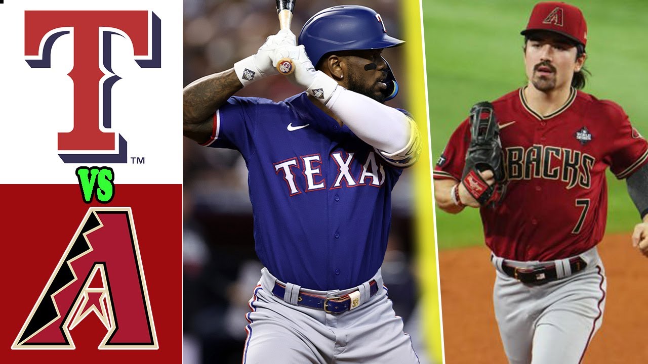 Texas Rangers Vs. D-backs (10/31/22) World Series 2023 [ GAME 4 ...