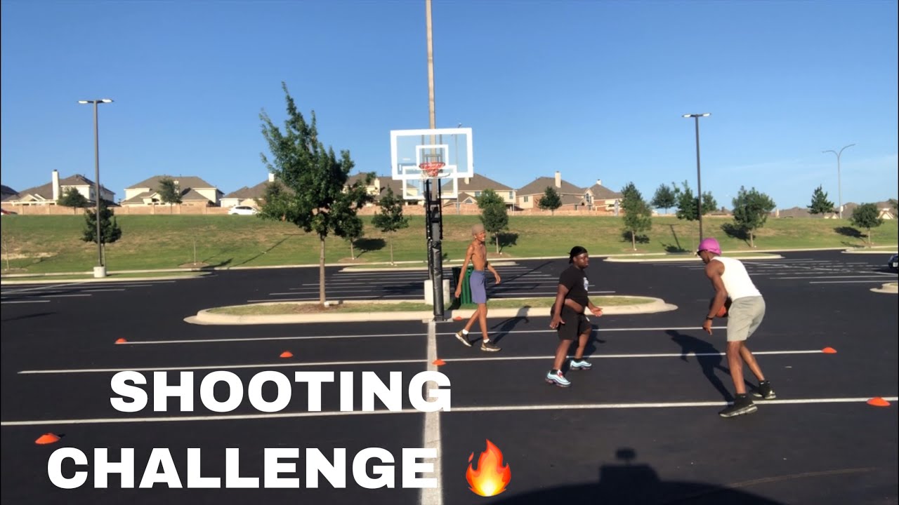 Shooting challenge with the boys - YouTube