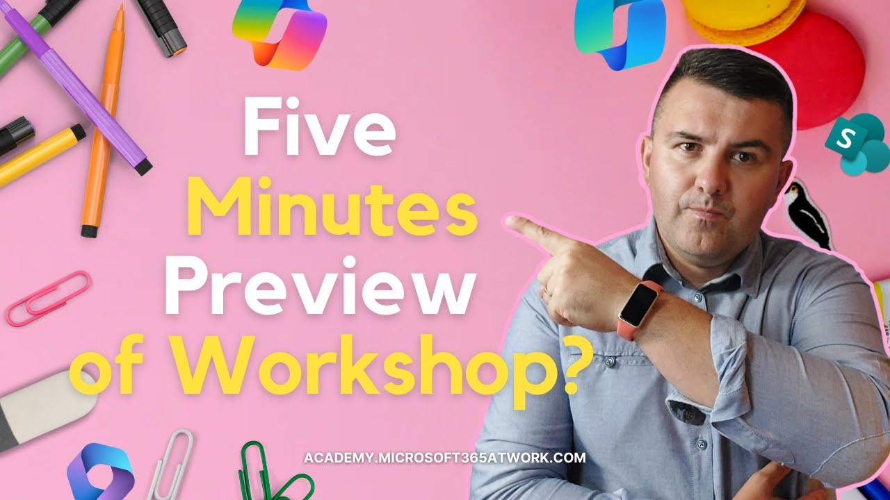 Copilot Quick Start Workshop - Five Minutes Preview - YouTube