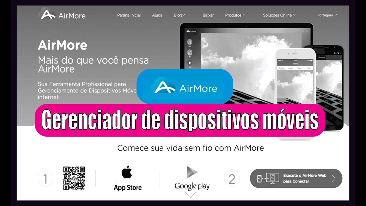 AirMore: Gerenciador de dispositivos móveis - YouTube