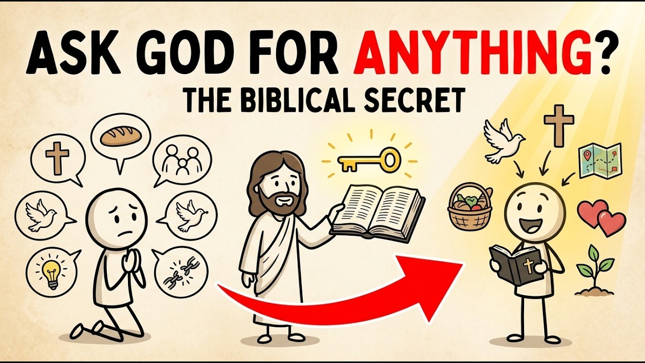 How to Receive Anything You Ask From God (The Biblical Secret) - YouTube