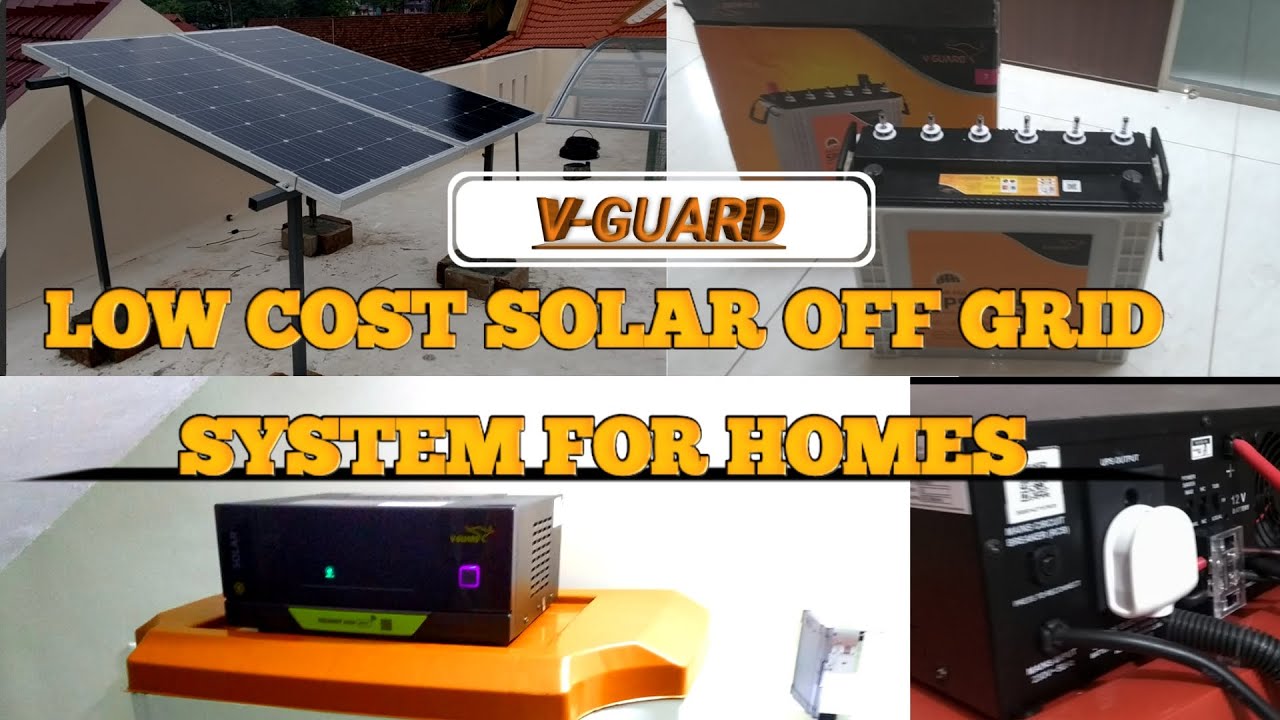 ചിലവ് കുറഞ്ഞ OFF GRID സോളാർ സിസ്റ്റം || SOLSMART 1450........ - YouTube