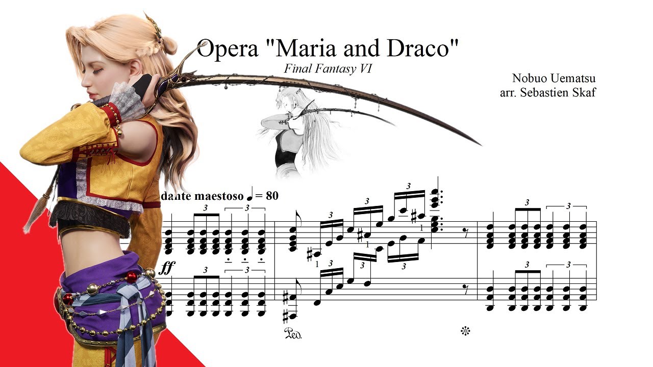 Opera "Maria and Draco" ~ Final Fantasy | Final Fantasy VI Piano cover ...