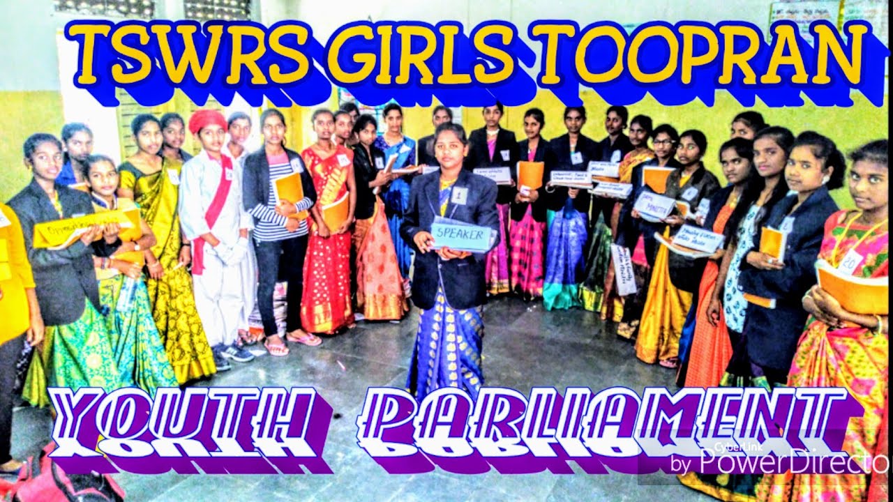 DISTRICT LEVEL "YOUTH PARLIAMENT" at TSWRS/JC, Medak - YouTube