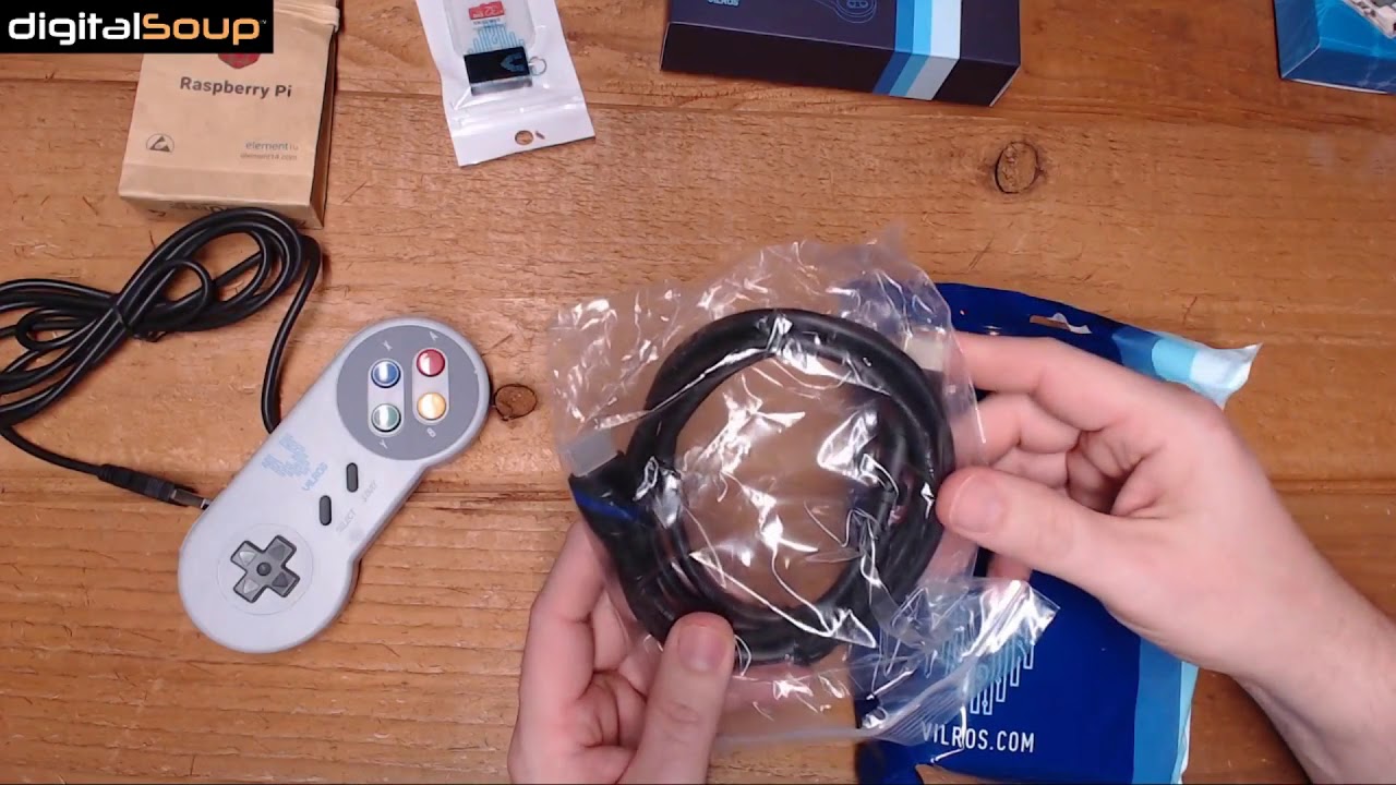 Homemade SNES Classic Console (Raspberry Pi 3, RetroPie) Unboxing ...