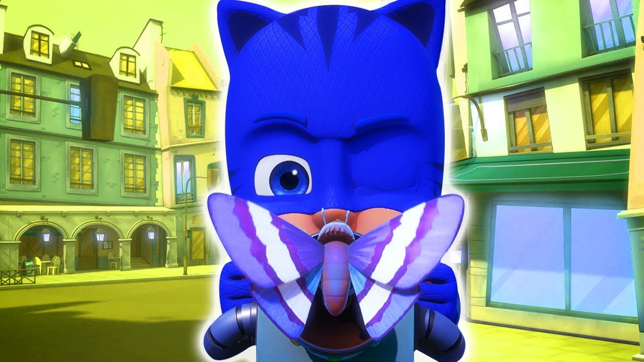 ‪睡衣小英雄 第1季 | 睡衣小英雄和巨型飞蛾 | PJ Masks Chinese | 动画片 - YouTube