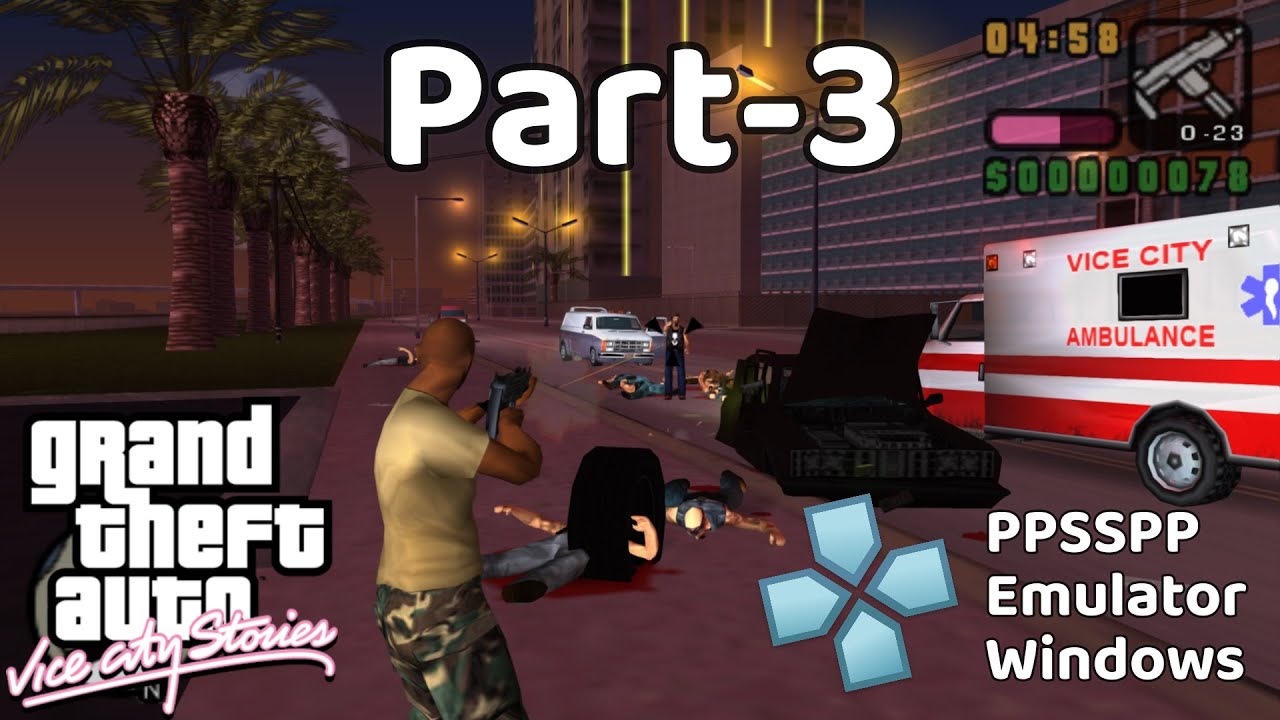 Grand Theft Auto: Vice City Stories || Part 3 || PPSSPP - YouTube
