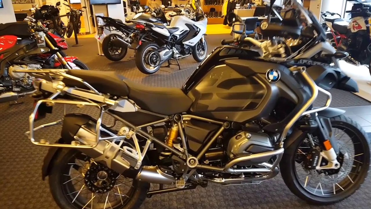 2017 BMW R1200GSA LOW Premium in Triple Black Walk Around @ Frontline ...