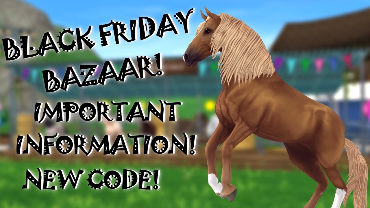 Black Friday Bazaar 2024! NEW CODE! Important Information & More ...