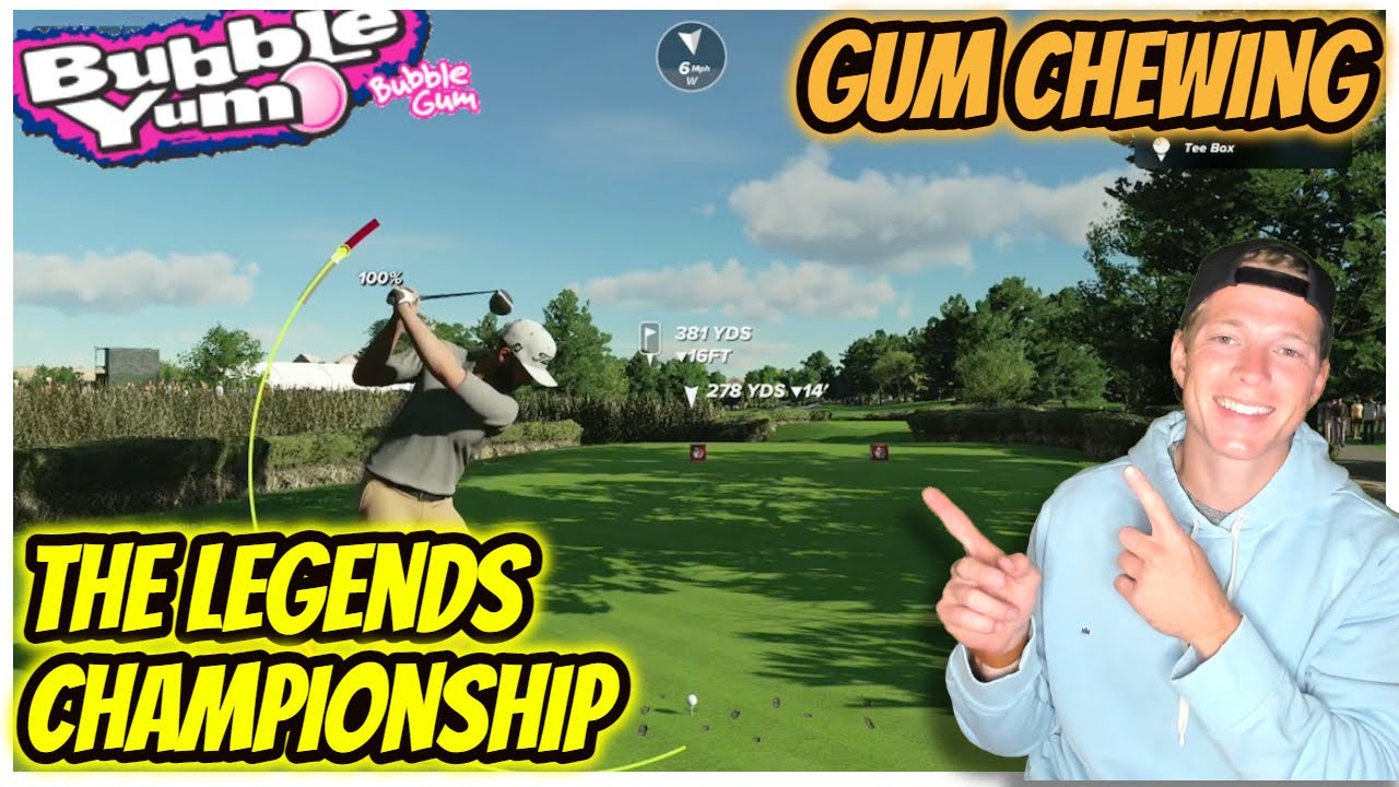 PGA Tour 2K23 ASMR | The Legends Championship - Gum Chewing ...