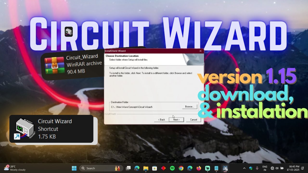 ⚡ Circuit Wizard v1.15 Download & Installation Guide! 🔧💻 - YouTube