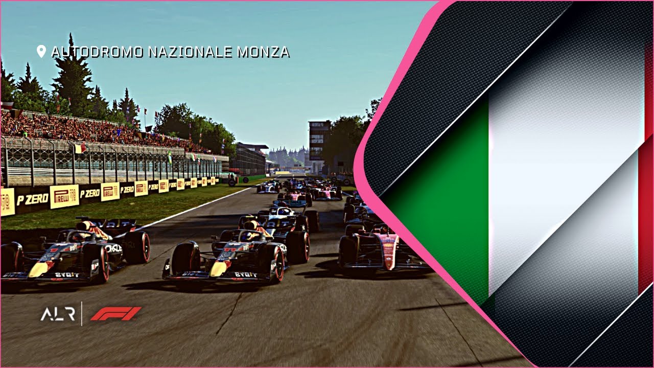 (SEASON FINALE) F1 2022 ALR 100% League Season 1 Round 24 - Italy - YouTube