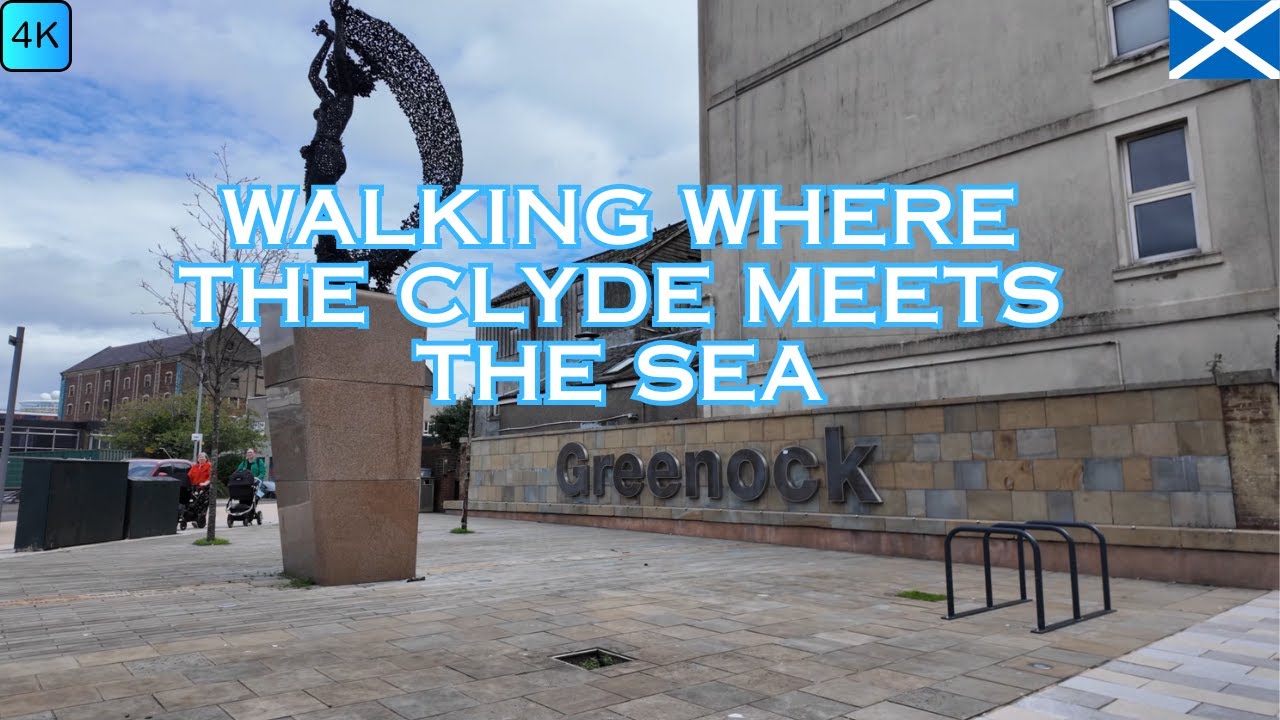 Exploring Greenock Harbour & Town: A Peaceful Walking Tour - YouTube