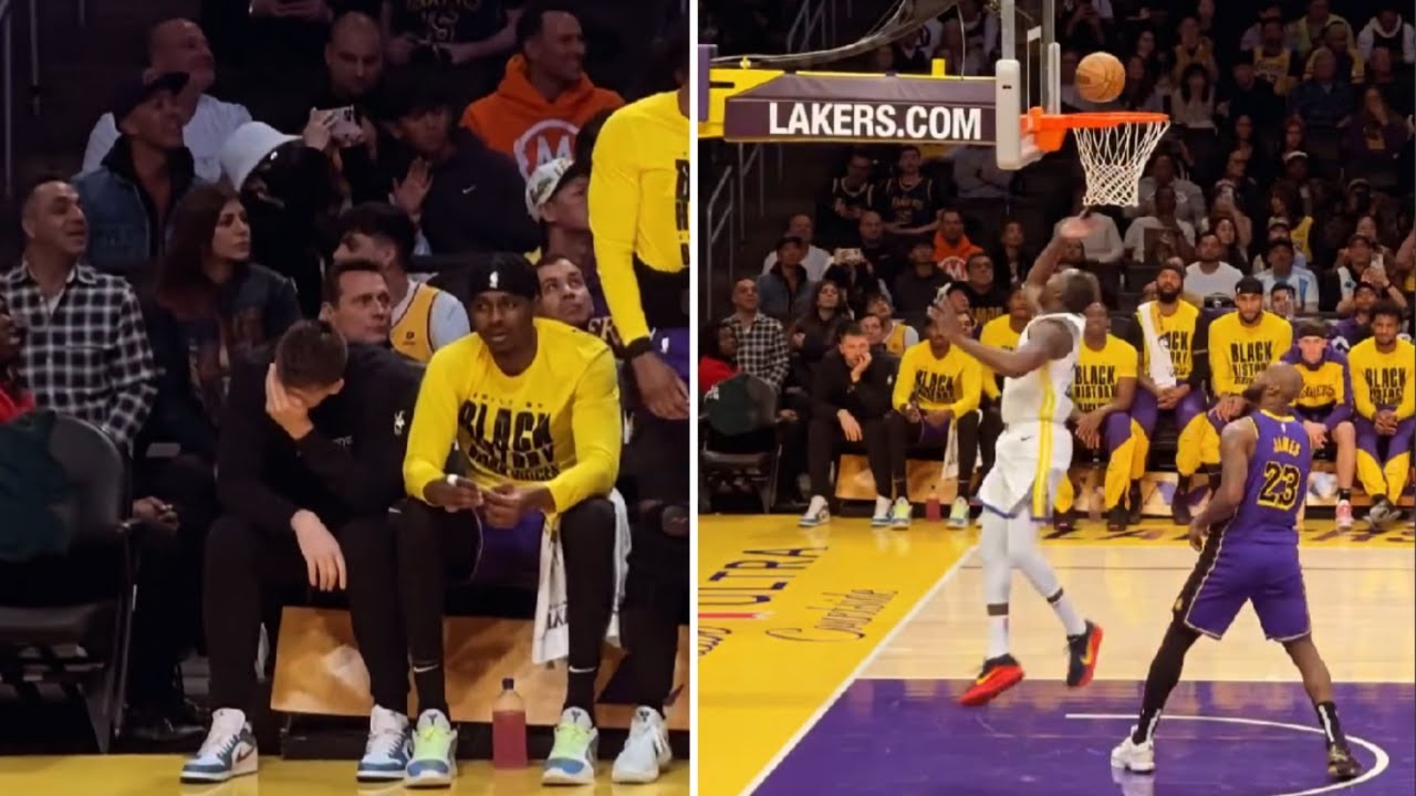 Luka Doncic laughing at Draymond for smoking layup 😂 - YouTube