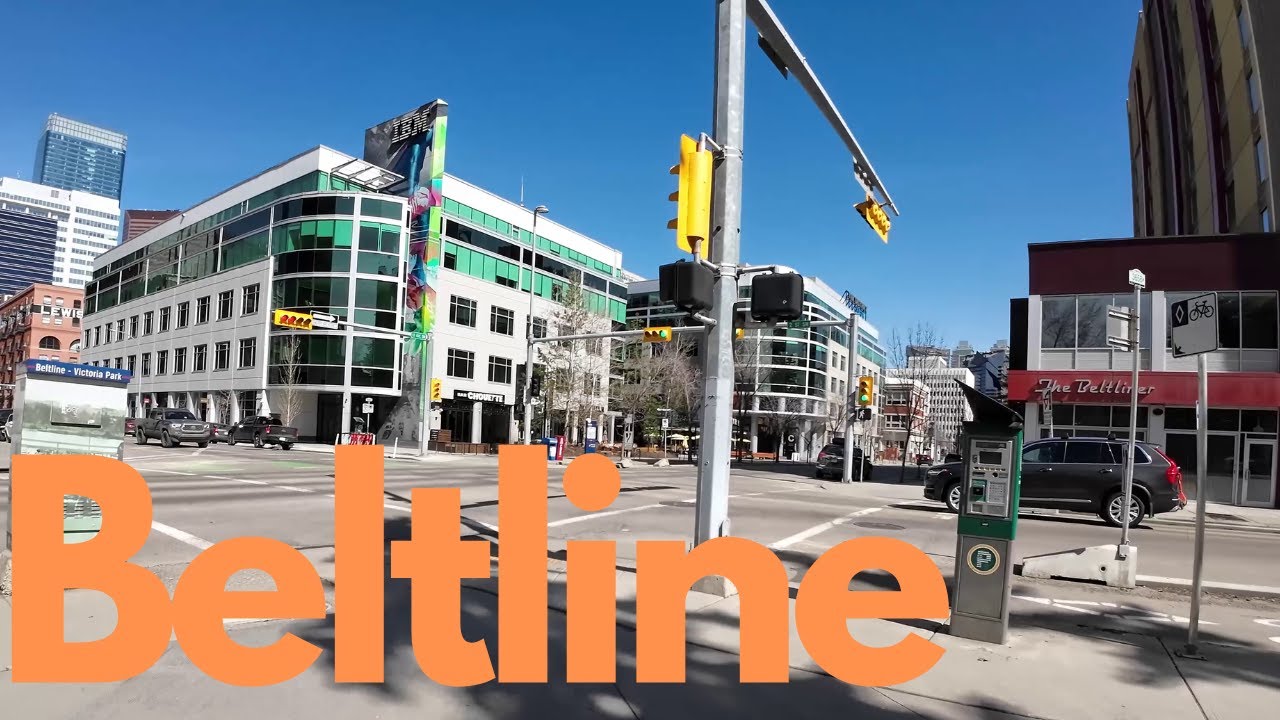 Beltline Walking tour Calgary Alberta Canada - YouTube