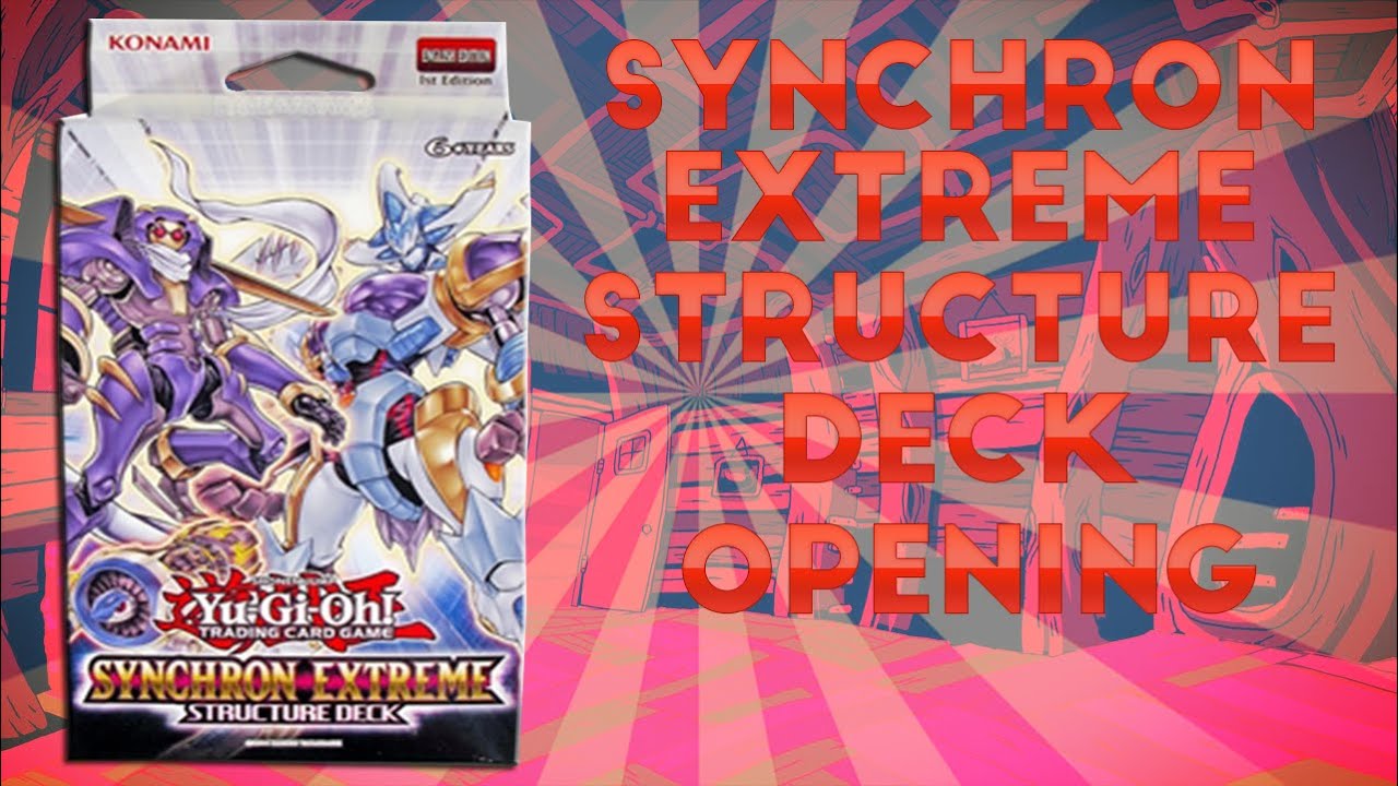 Unboxing Synchron Extreme structure deck !!! So good Synchro cards ...