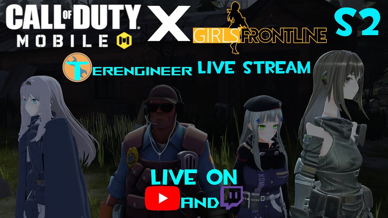 🔴LIVE Terengineer | LET'S FINISH 3 GFL CHARACTERS ON MINI-GAME!(Type ...