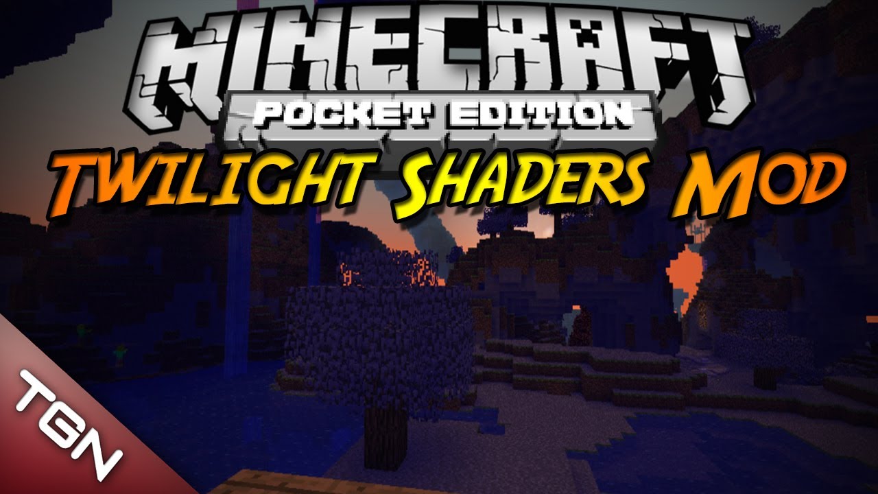 Minecraft PE 0.8.1 Mod | Twilight Shaders (Español) (Oficial) - YouTube