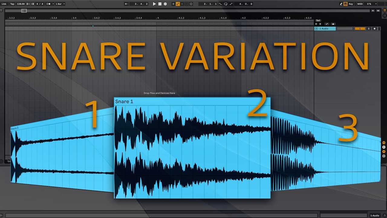 Ableton Drum Tutorial - Snare Variation - YouTube