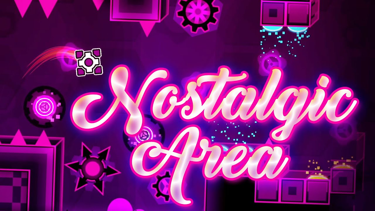 "Nostalgic Area" by AlexGdGamer | Geometry Dash Daily #821 [2.11] - YouTube