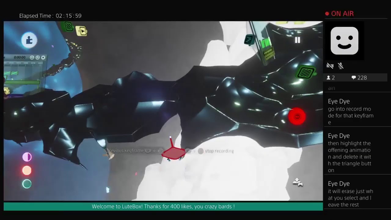 Dreams PS4 - Fighting a tough animation scene - Day 3! - YouTube
