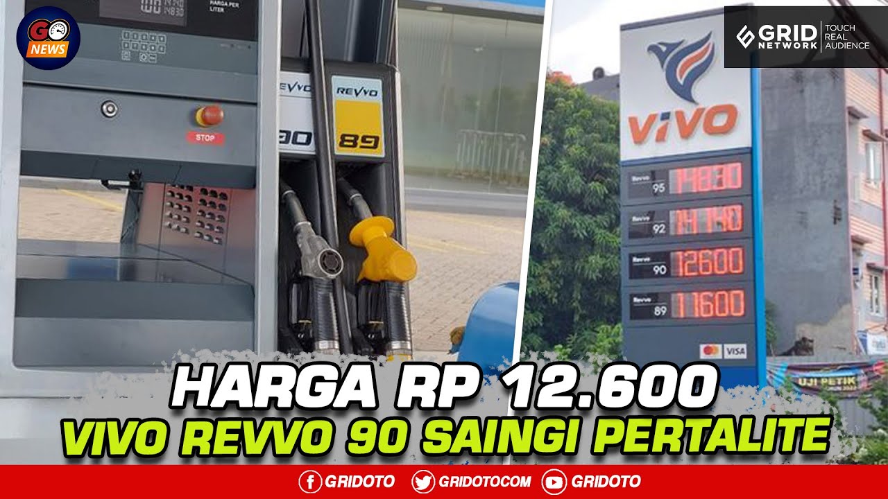Vivo Revvo 90 Resmi Dijual Rp 12.600, Saingi Pertalite dan BP 90 | GridOto News - YouTube