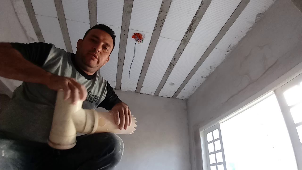 COMO AMARRAR FORRO DE GESSO EM LAJE DE ISOPOR - YouTube