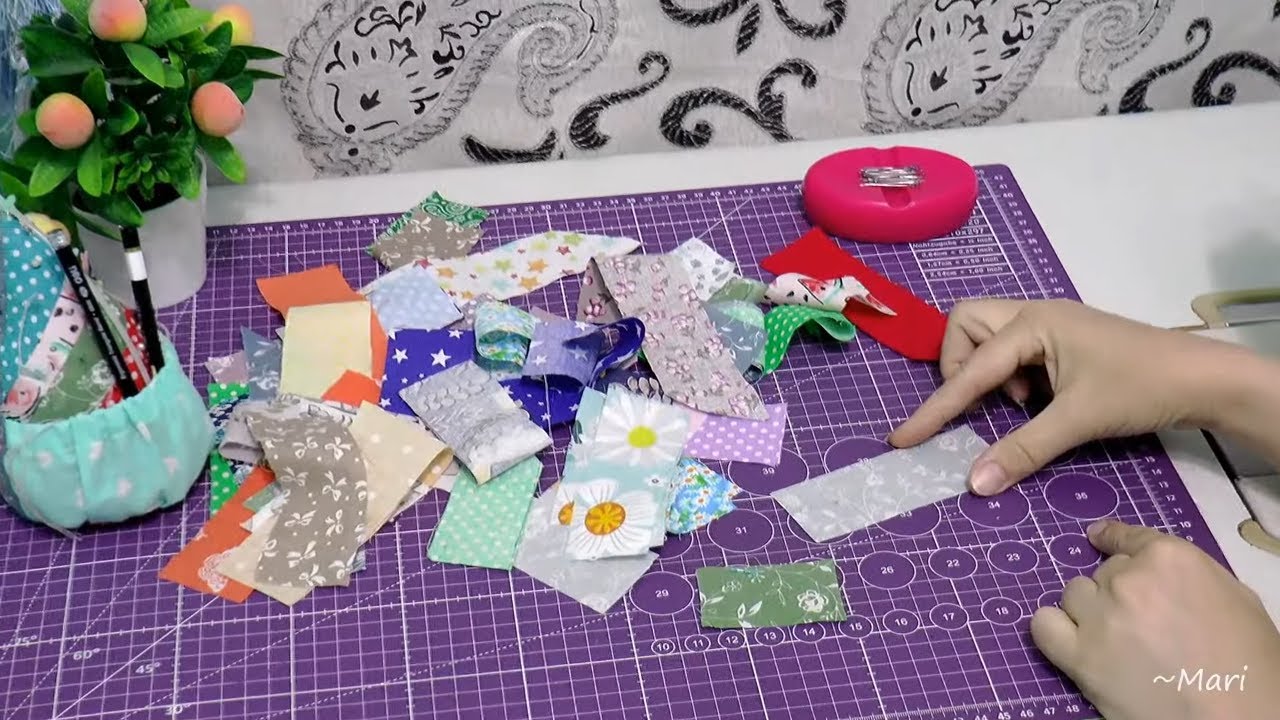 Sewing and patchwork for beginners - Look What Can I Do With Pieces Of ...