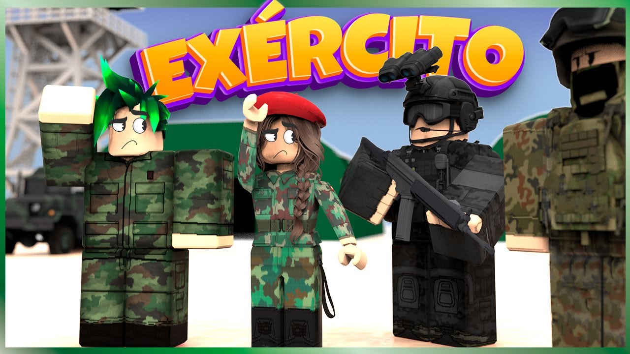 Roblox Exército Brasileiro - É dia de se apresentar no quartel militar ...
