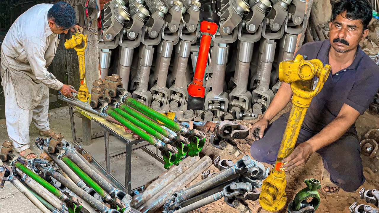 Magnificent Working Making PTO Cross Shaft inside Road Factory - YouTube