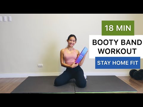 18 MINUTE BOOTY BAND WORKOUT // STAY HOME FIT PH || JACKIE WU