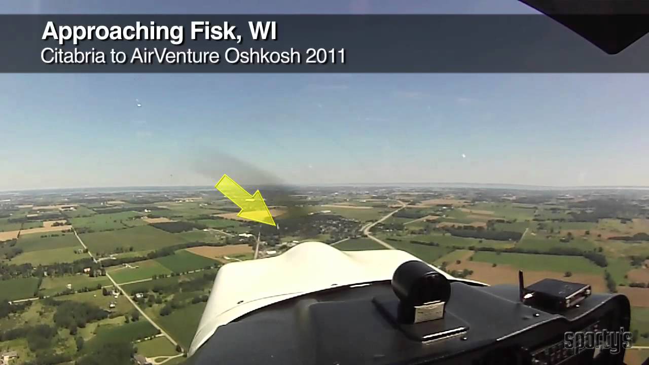 AirVenture Oshkosh Citabria Approach & Landing (FISK Arrival) - YouTube