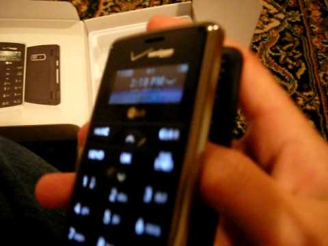 Unboxing of the LG enV2 - YouTube