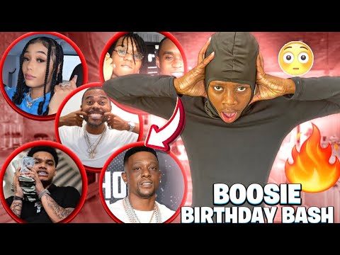 WE WENT TO BOOSIE BIRTHDAY BASH / WE WAS BACKSTAGE 😱 - YouTube