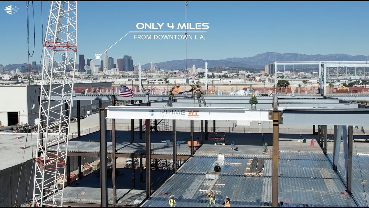Prime's Los Angeles Data Center | Topping-Off Ceremony - YouTube