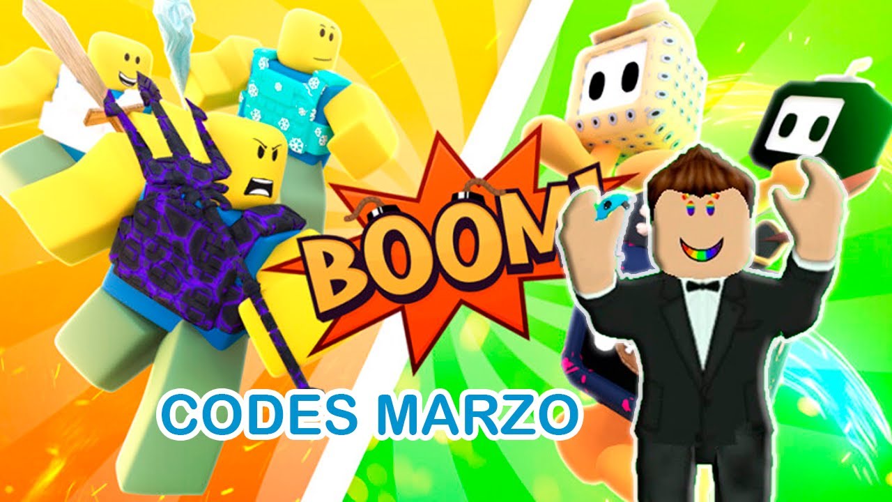 Los 3 codes 💥 Boom! 🛡️ actualizado 26 de Marzo en roblox en la ...