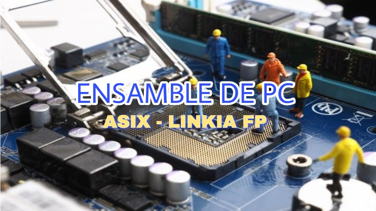 Simulación de ensamble de PC - YouTube