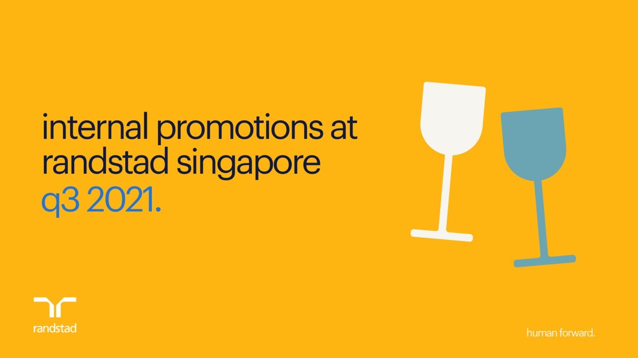 Celebrating our Q3 2021 Internal Job Promotions at Randstad Singapore ...