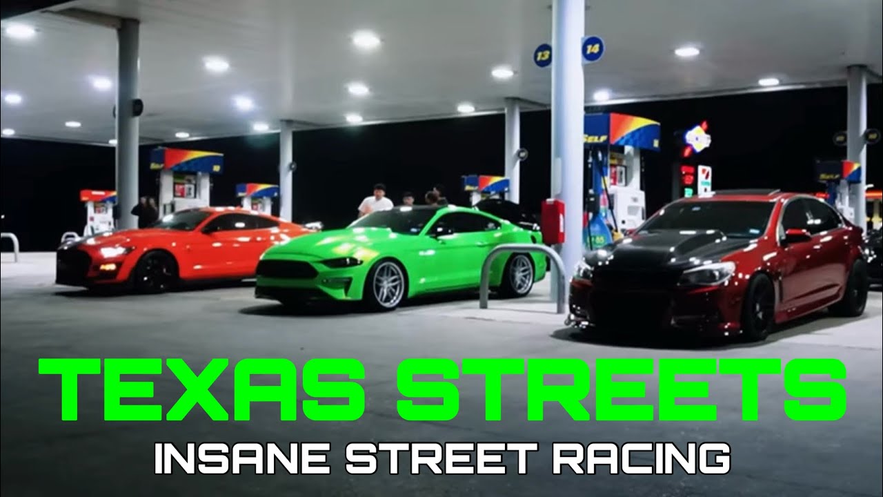 TEXAS STREET RACING (700-900hp street cars!) - YouTube