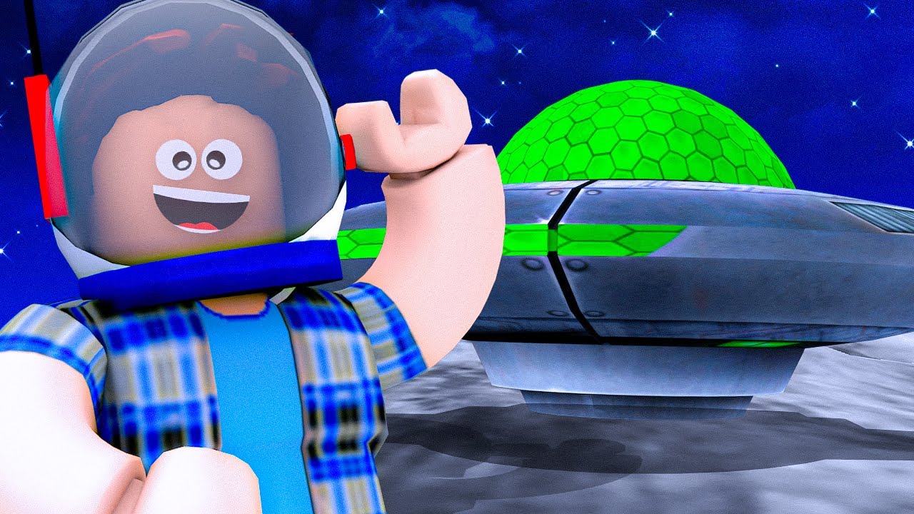 Ik Maakte Een UFO In ROBLOX! - YouTube