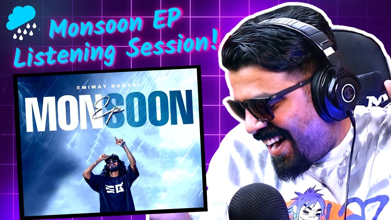 EMIWAY BANTAI - Monsoon EP Listening Session With AFAIK! - YouTube
