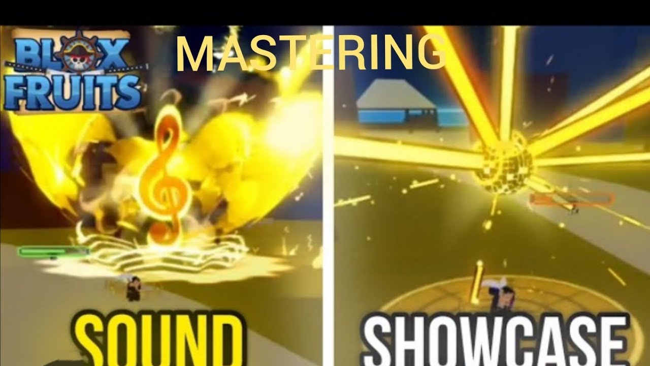 MASTERING and SHOWCASING sound fruit|Bloxfruits(Roblox) - YouTube